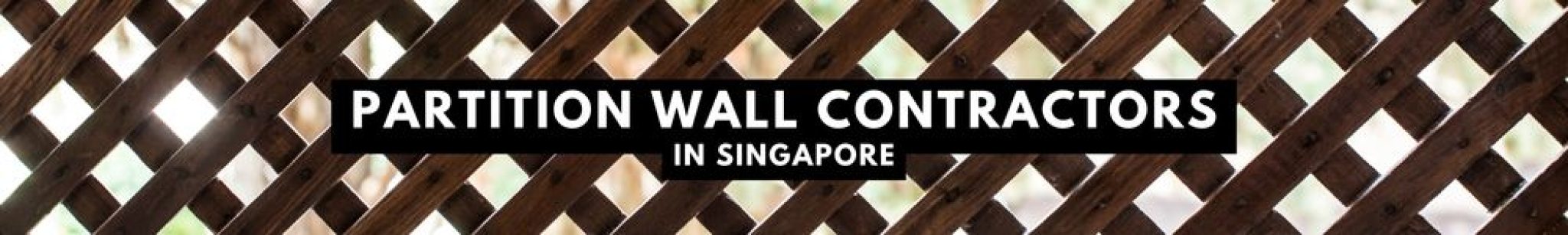 9 Trustworthy Partition Wall Contractors in Singapore [2025]