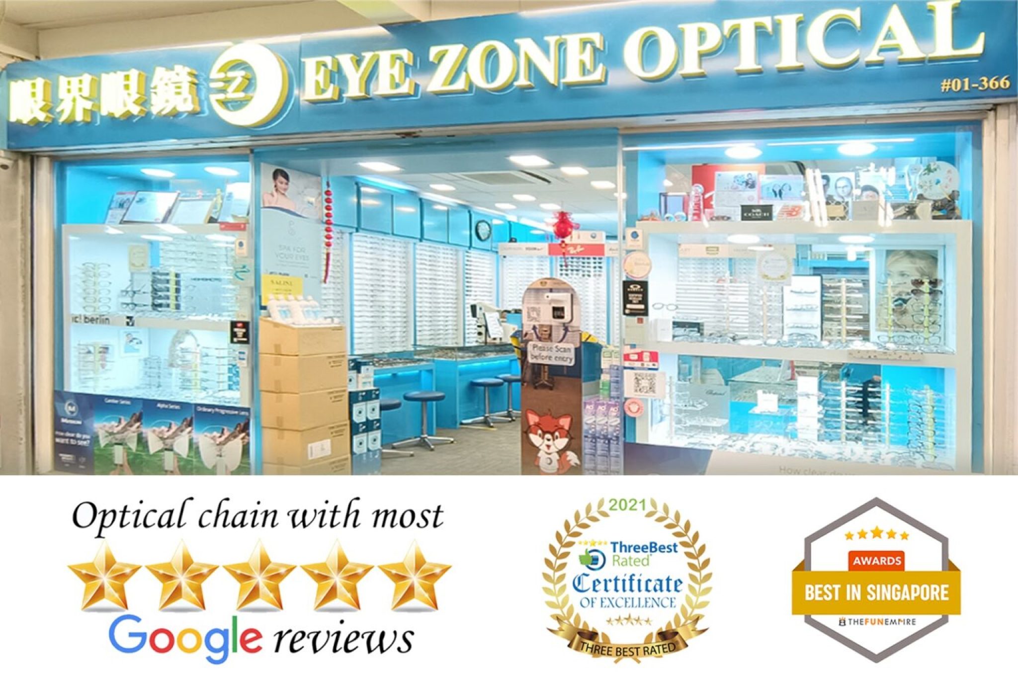 Eye Zone Optical – Singapore’s Best Optical [2022]