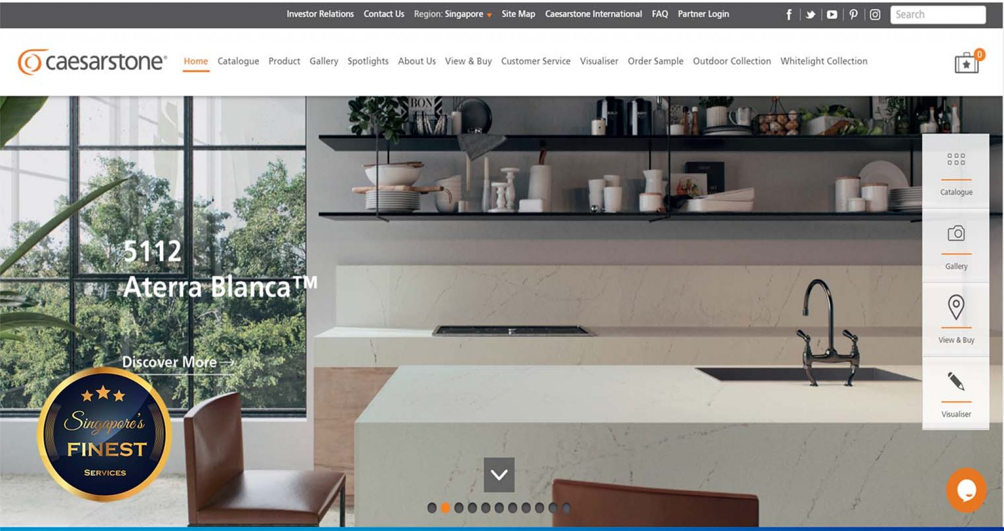 7 Trustworthy Quartz Countertop Suppliers in Singapore [2026]