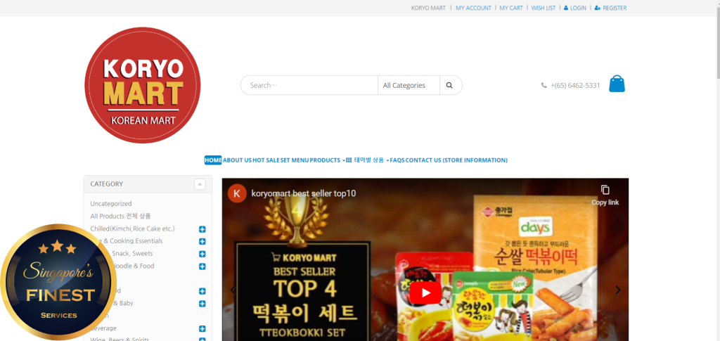 10 Best Korean Marts in Singapore [2026]