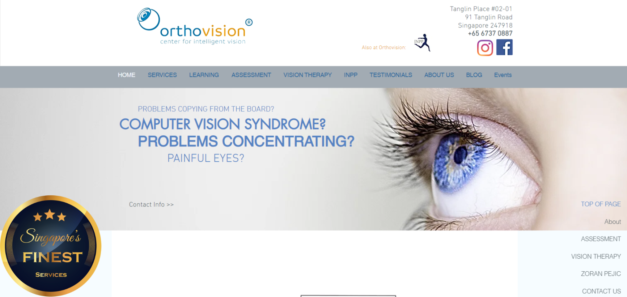 10 Trustworthy Vision Therapy Services in Singapore [2025]