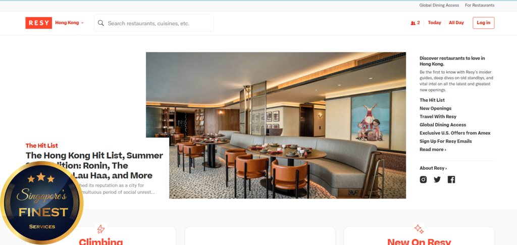 11 Trustworthy Reservation Platforms in Singapore [2024]