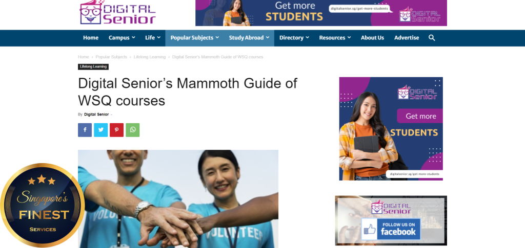 10 Trustworthy WSQ Courses in Singapore [2025]