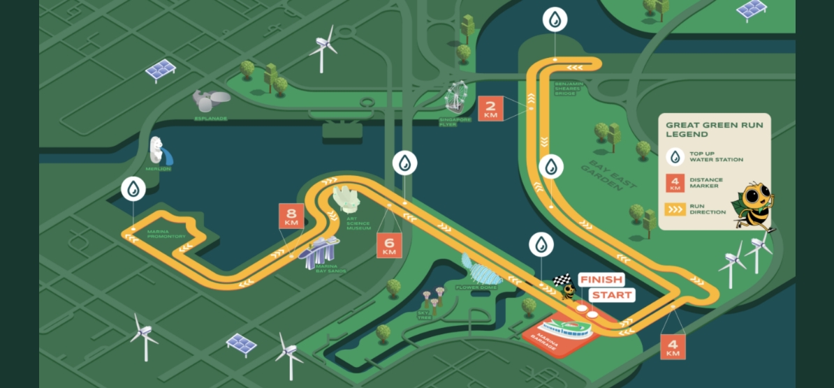 Great Green Run 2023 at Marina Barrage [2023]
