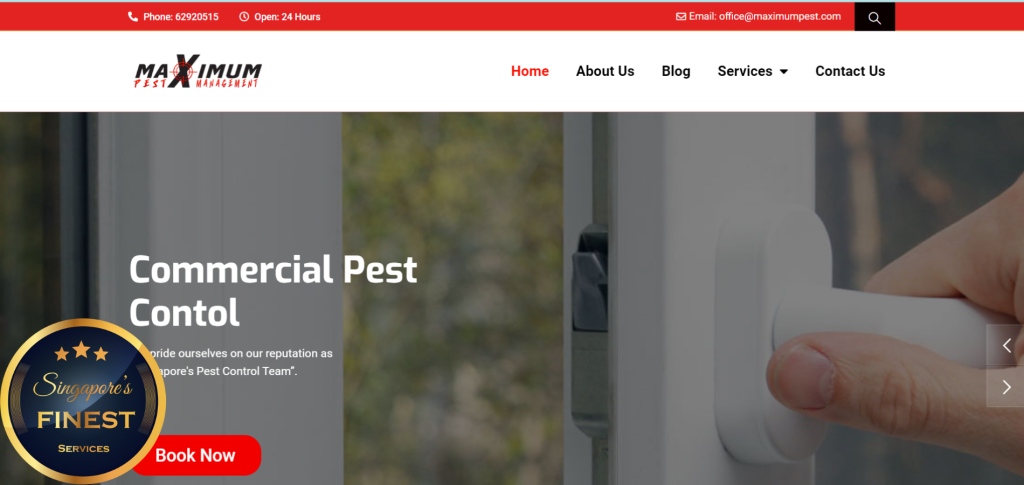 Best Pest Control Service in Singapore [2025]
