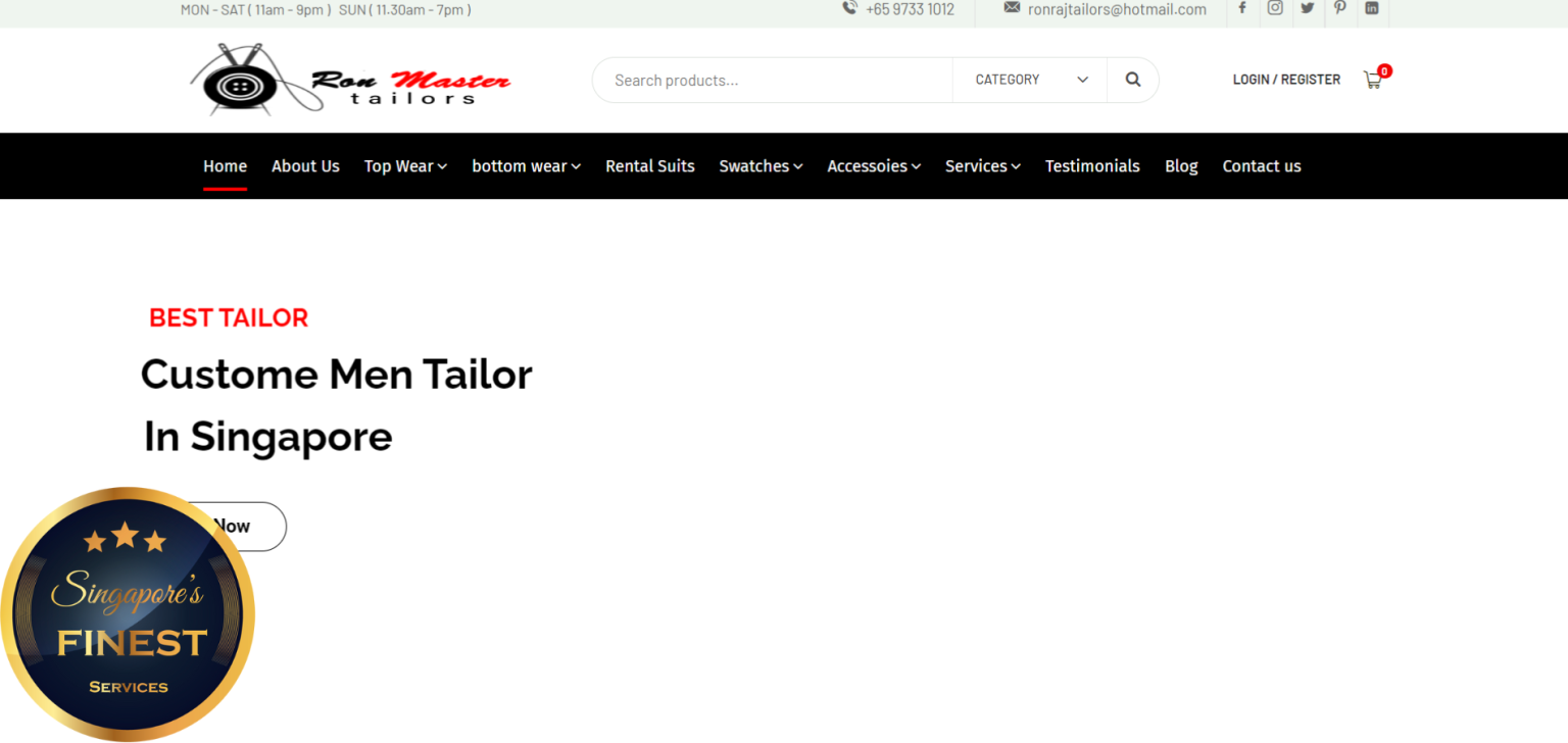 13 Trustworthy Tailors in Singapore [2026]