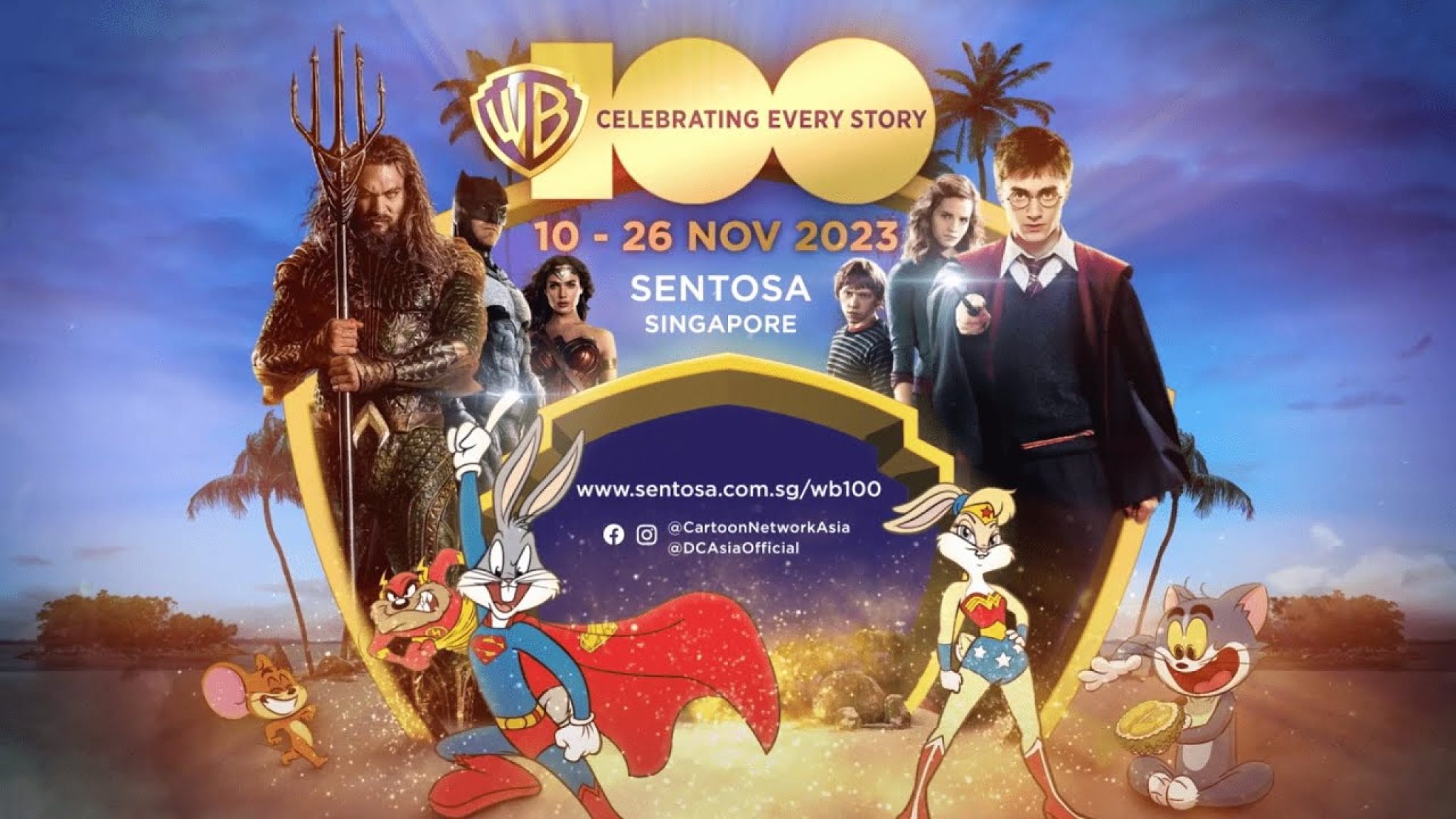 Warner Bros 100 Celebrating Every Story at Sentosa Singapore [2024]