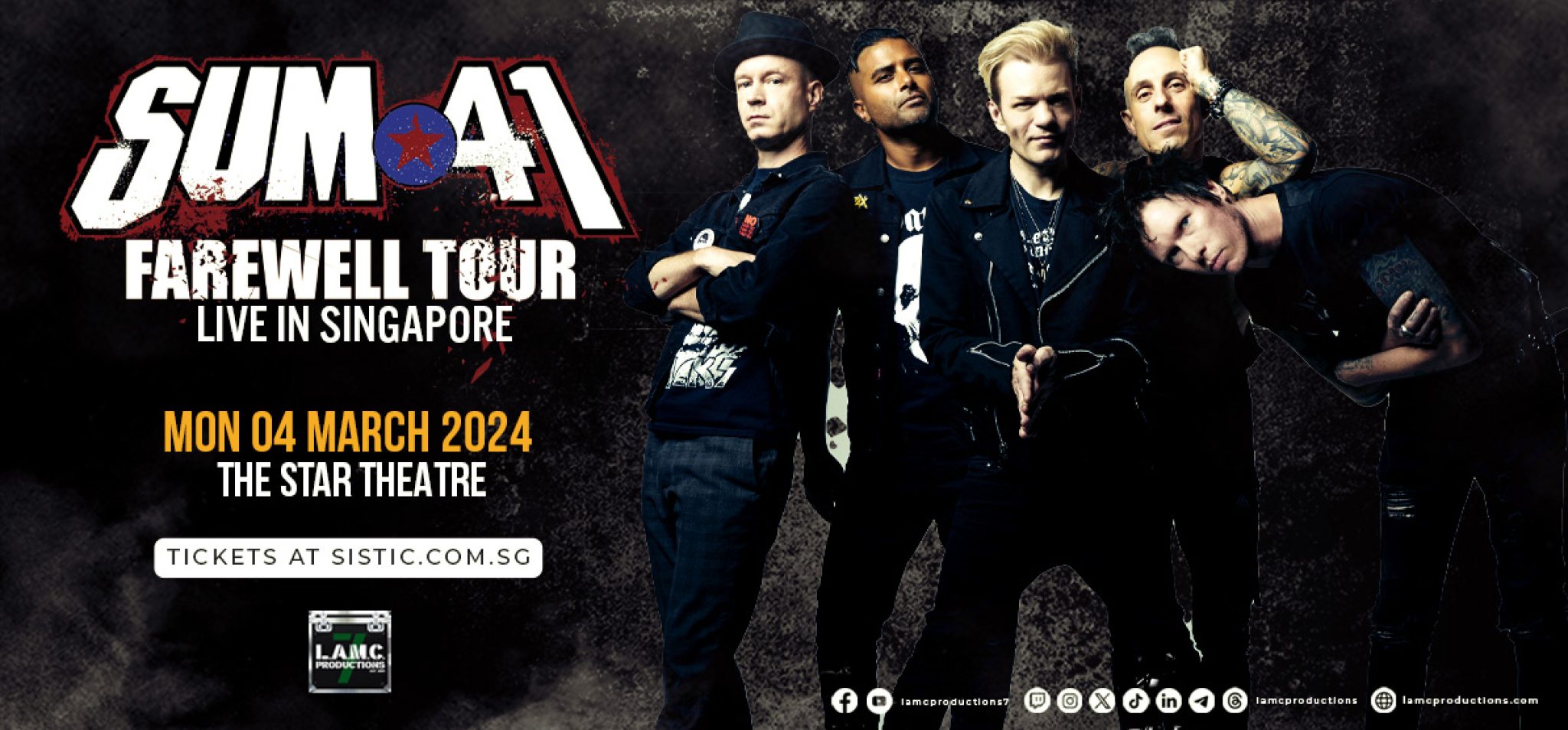 Sum 41 Farewell Tour Live in Singapore 2024 [2024]