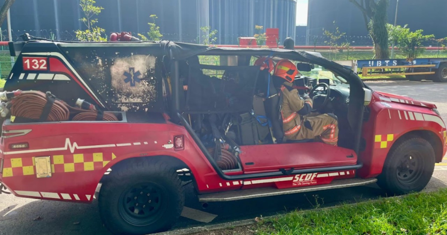 SCDF officer dies after fighting fire on ship [2024]