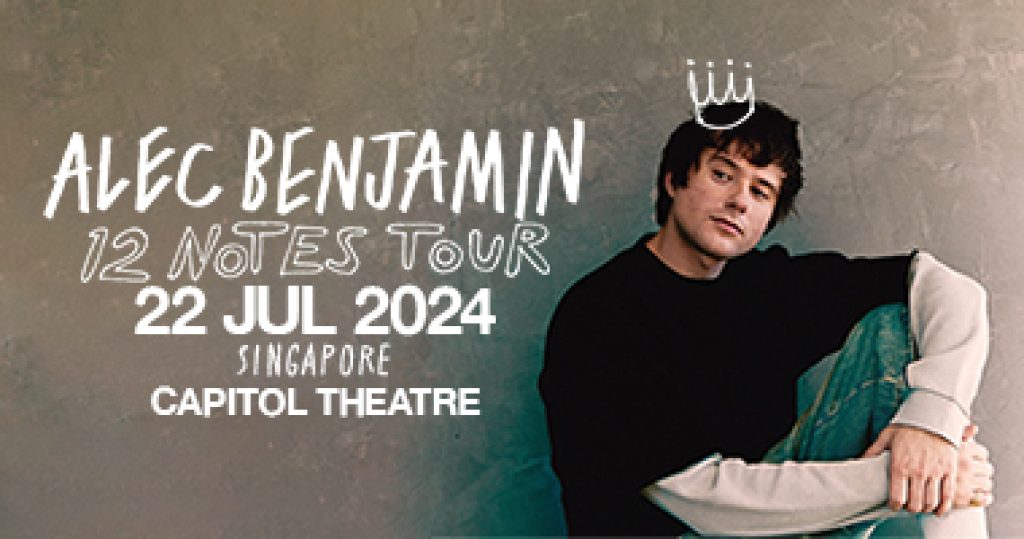Alec Benjamin - 12 Notes Tour in Singapore [2024]